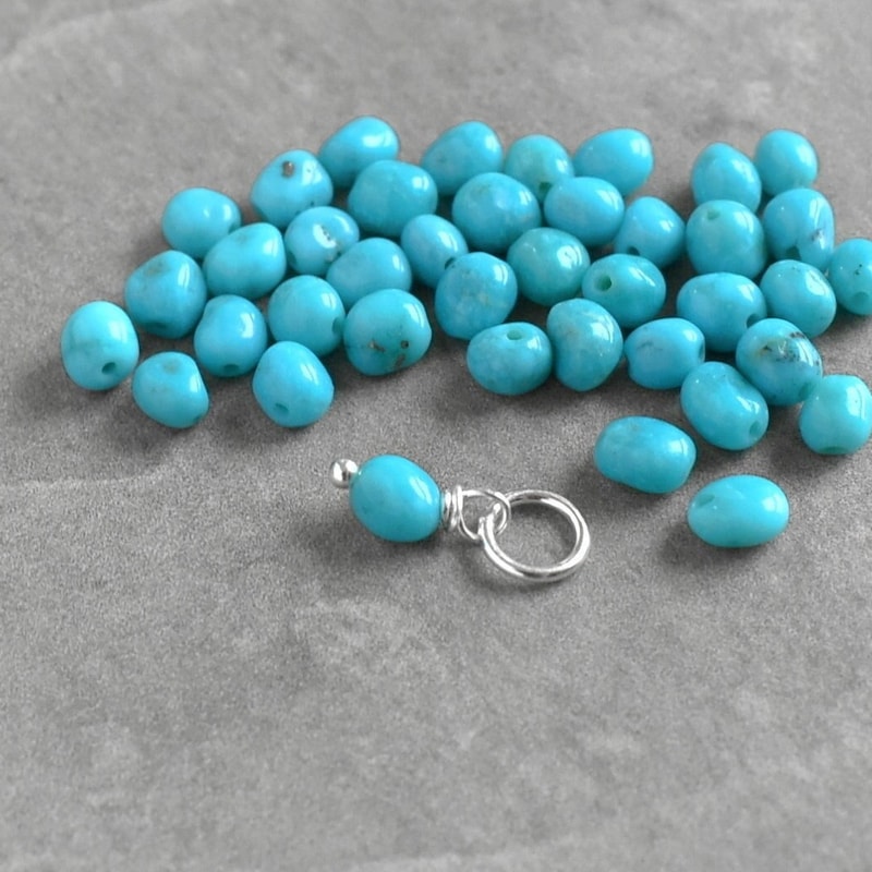 Turquoise Charm - Etsy