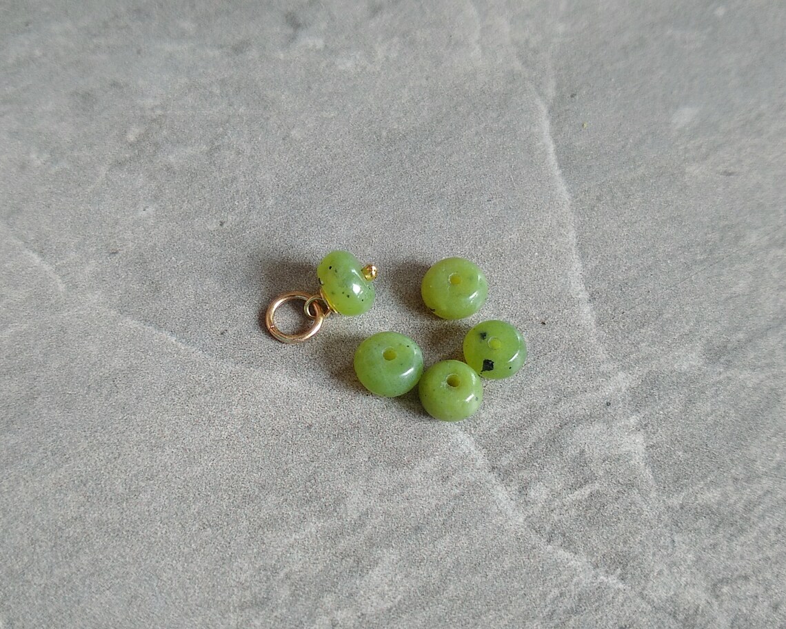 Apple Green Jade Pendant Genuine Jade Jewelry Sterling | Etsy