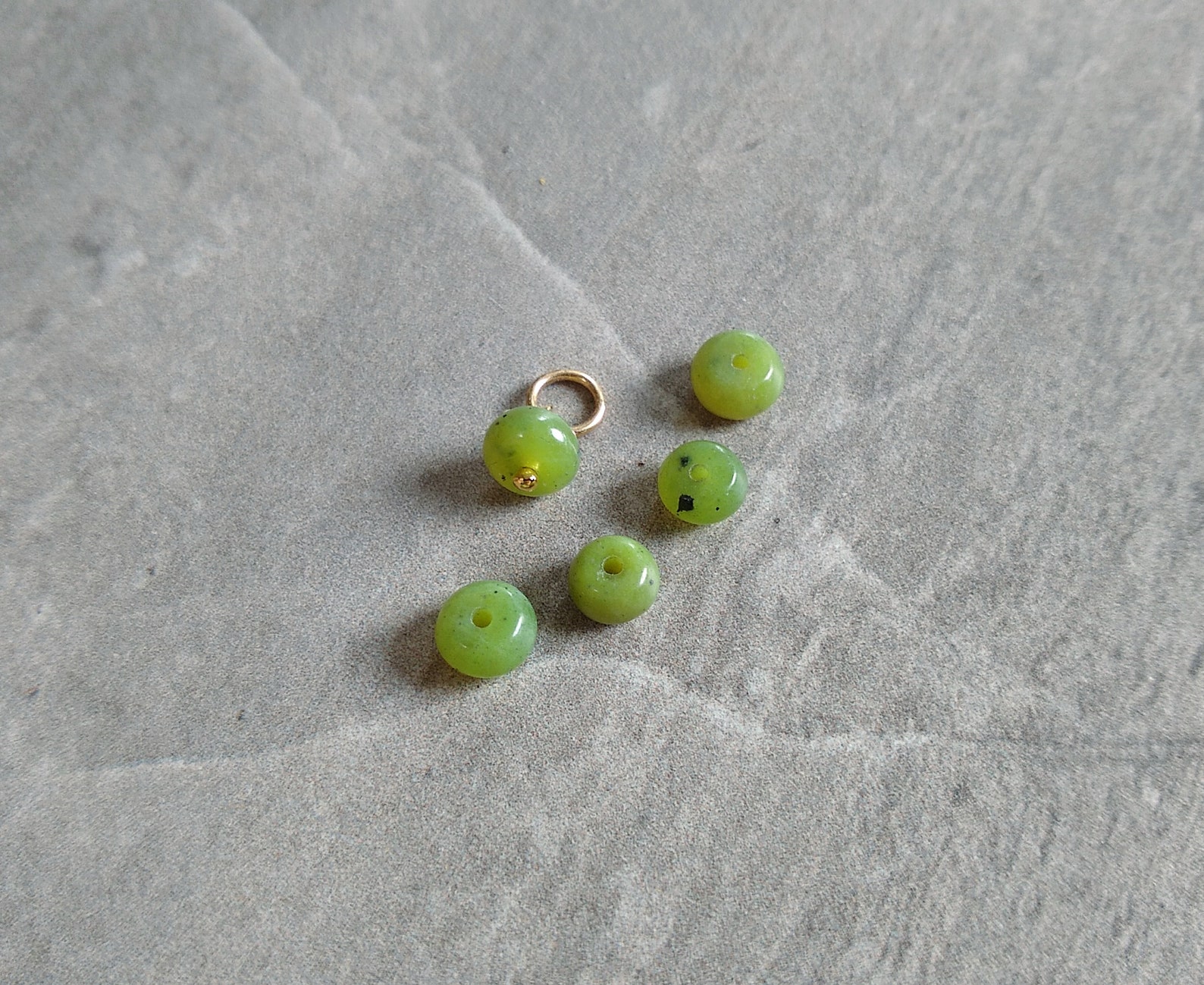 Apple Green Jade Pendant Genuine Jade Jewelry Sterling | Etsy