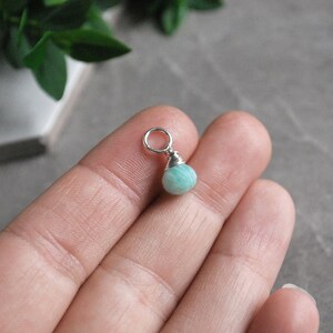 M Mint Green Amazonite Pendant Amazonite Necklace Charms - Etsy