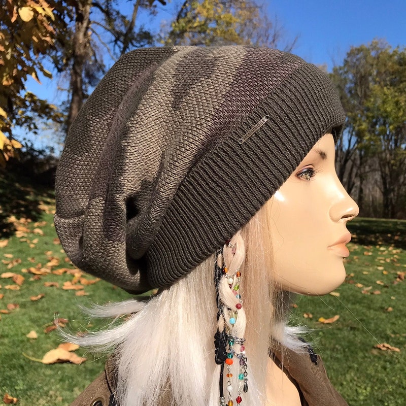 Knitted Tam Hat - Etsy