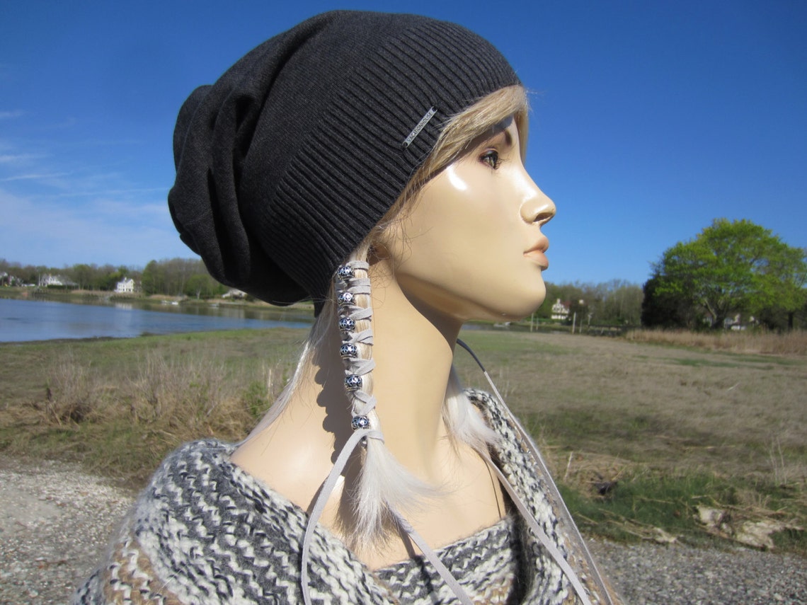 Women's Oversized Tams Slouchy Beanie Hats Cotton - Etsy