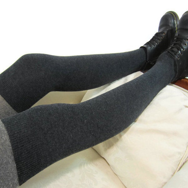 Wool Thigh Highs - Etsy