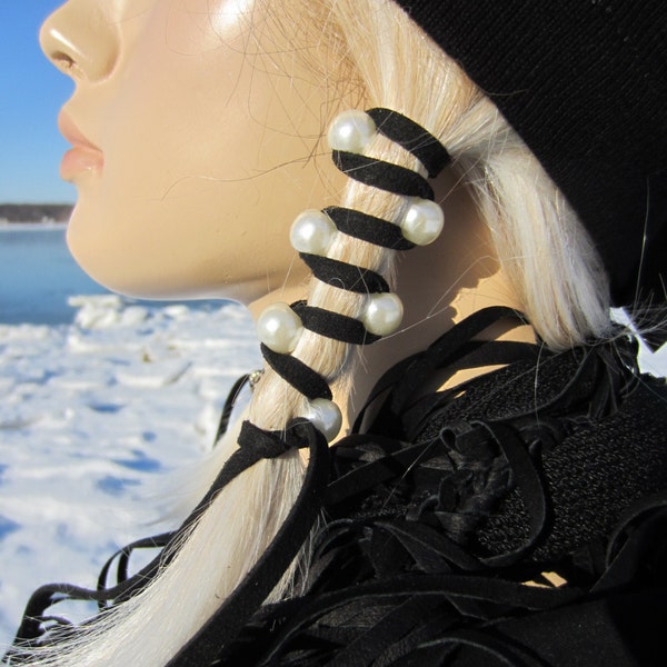 Beaded Hair Ties - Etsy