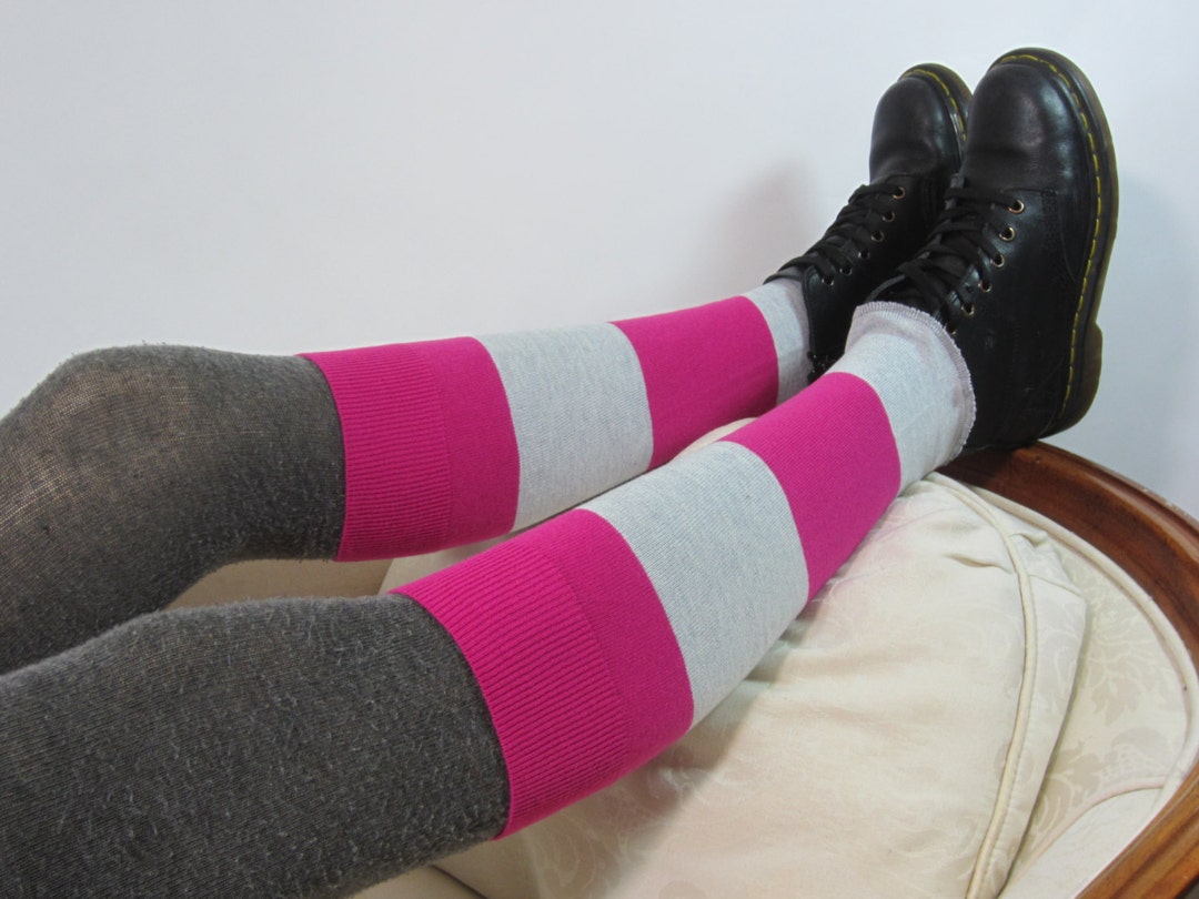 Cashmere Boot Topper Knee High Boot Socks Leg Warmers Anime Wide ...