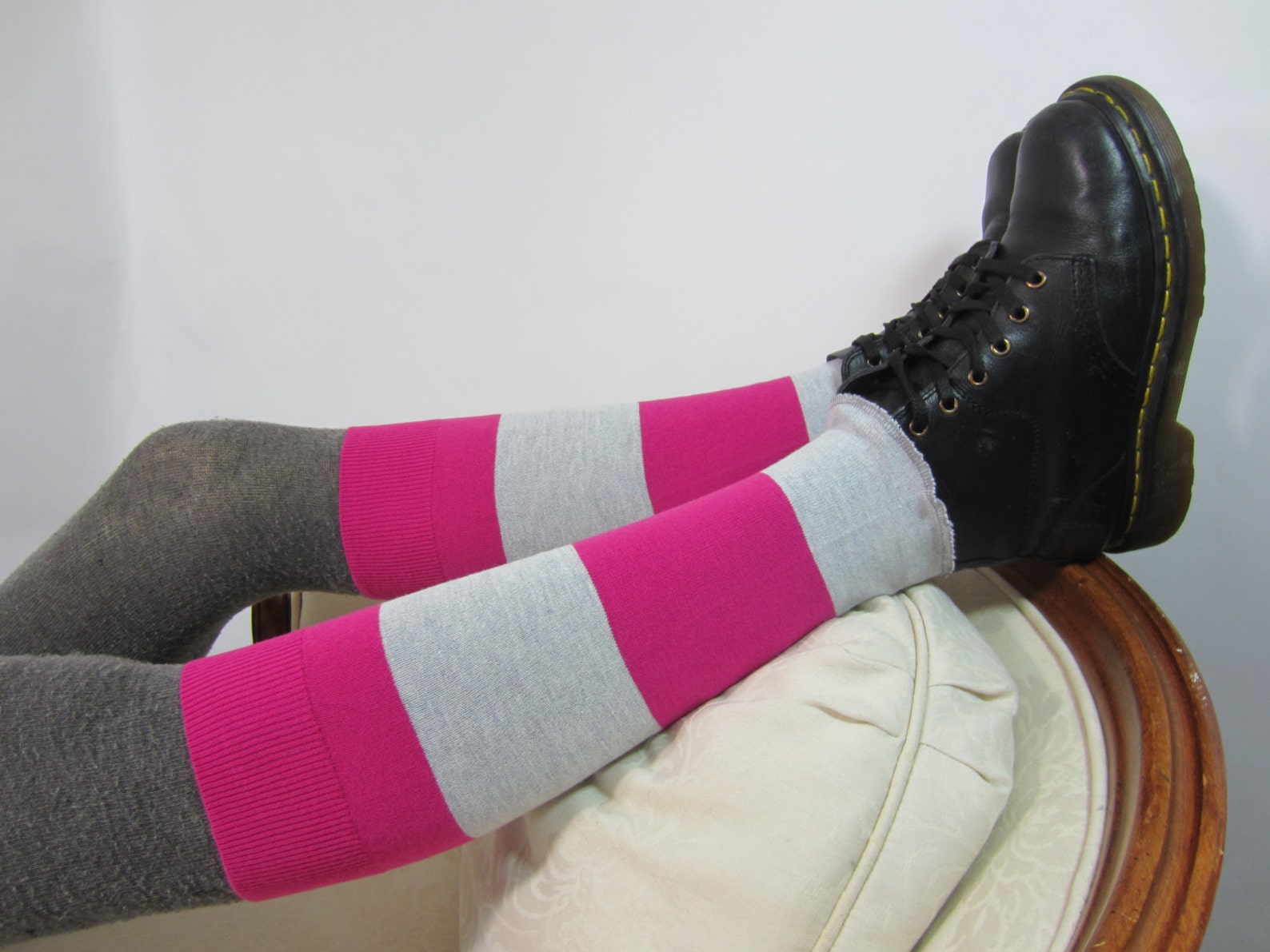 Cashmere Boot Topper Knee High Boot Socks Leg Warmers Anime Wide ...