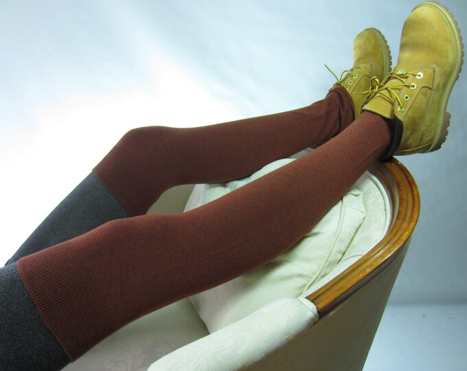Plus Size Boot Socks Thigh High Leg Warmers Over the Knee - Etsy
