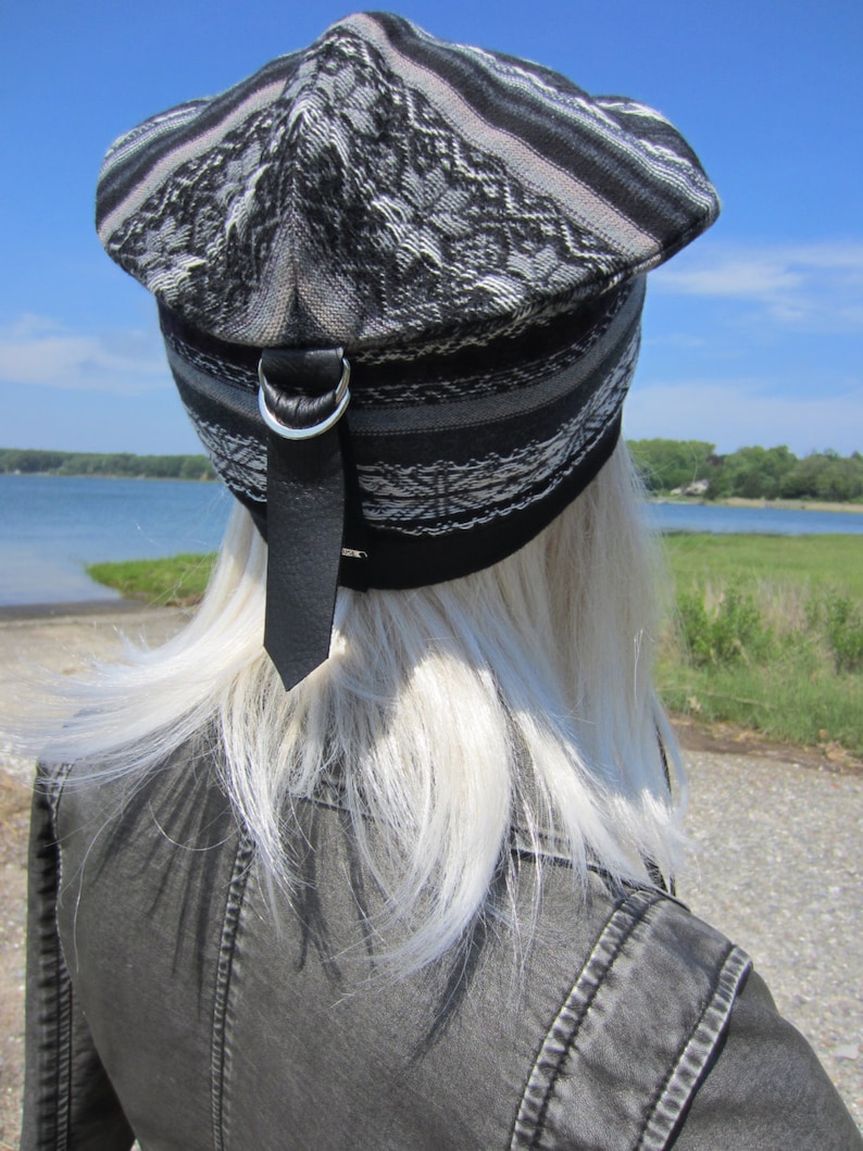 Cool Hats Slouchy Beanie Fair Isle Knit BOHO Clothing - Etsy