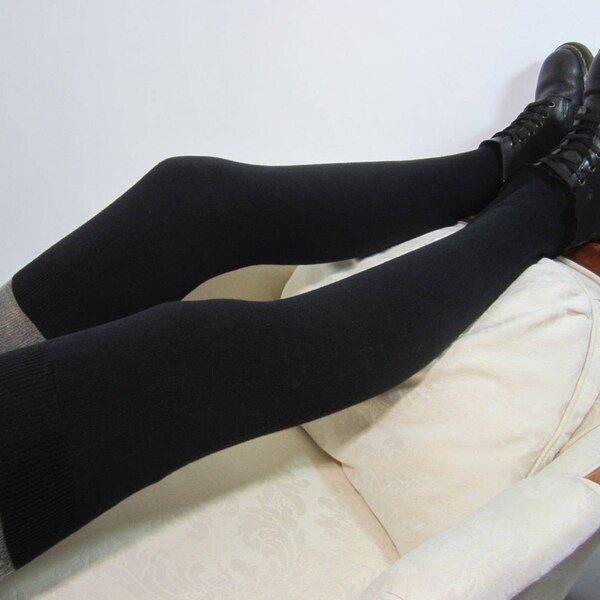 Thigh High Knit Sock - Etsy