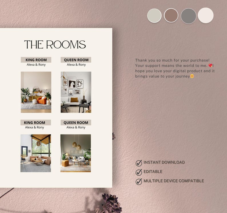 Bachelorette Party Guide | Editable Canva Weekend Itinerary | Bride ...
