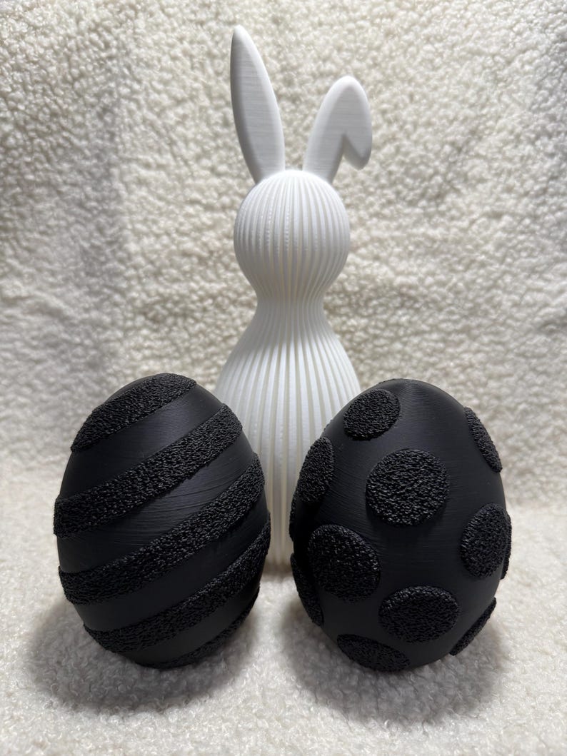 Moderne Deko Ostereier Aus 3D Druck | Osterdeko Minimalistisch ...