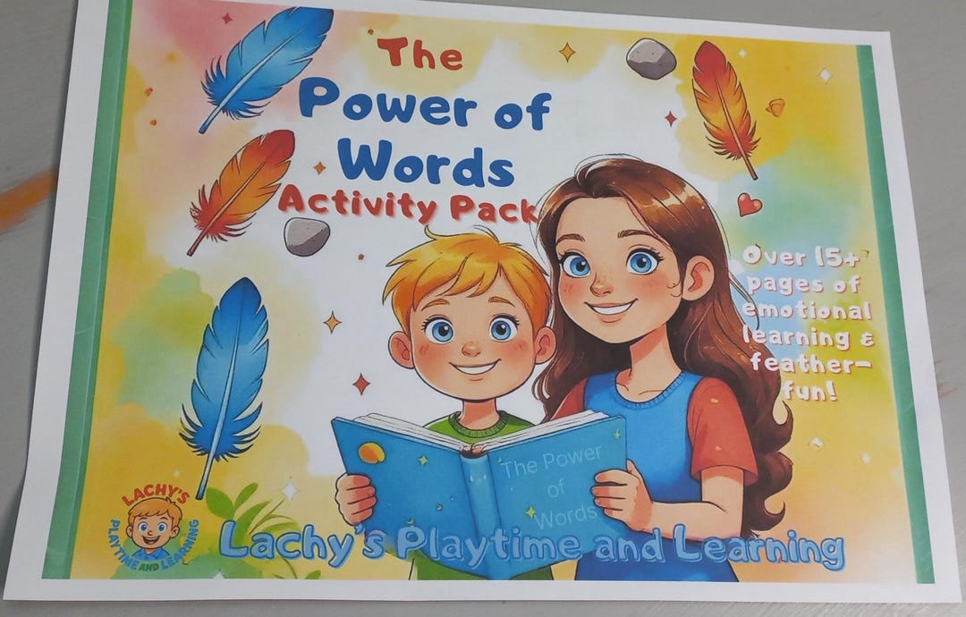 The Power of Words Activity Pack | SEL Printable | Emotional Learning ...