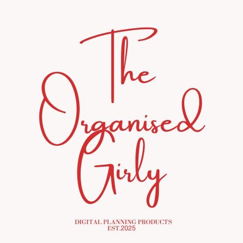 TheOrganisedGirlyCo - Etsy