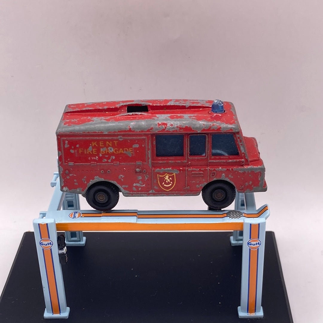Matchbox Land Rover Fire Truck Diecast - Etsy