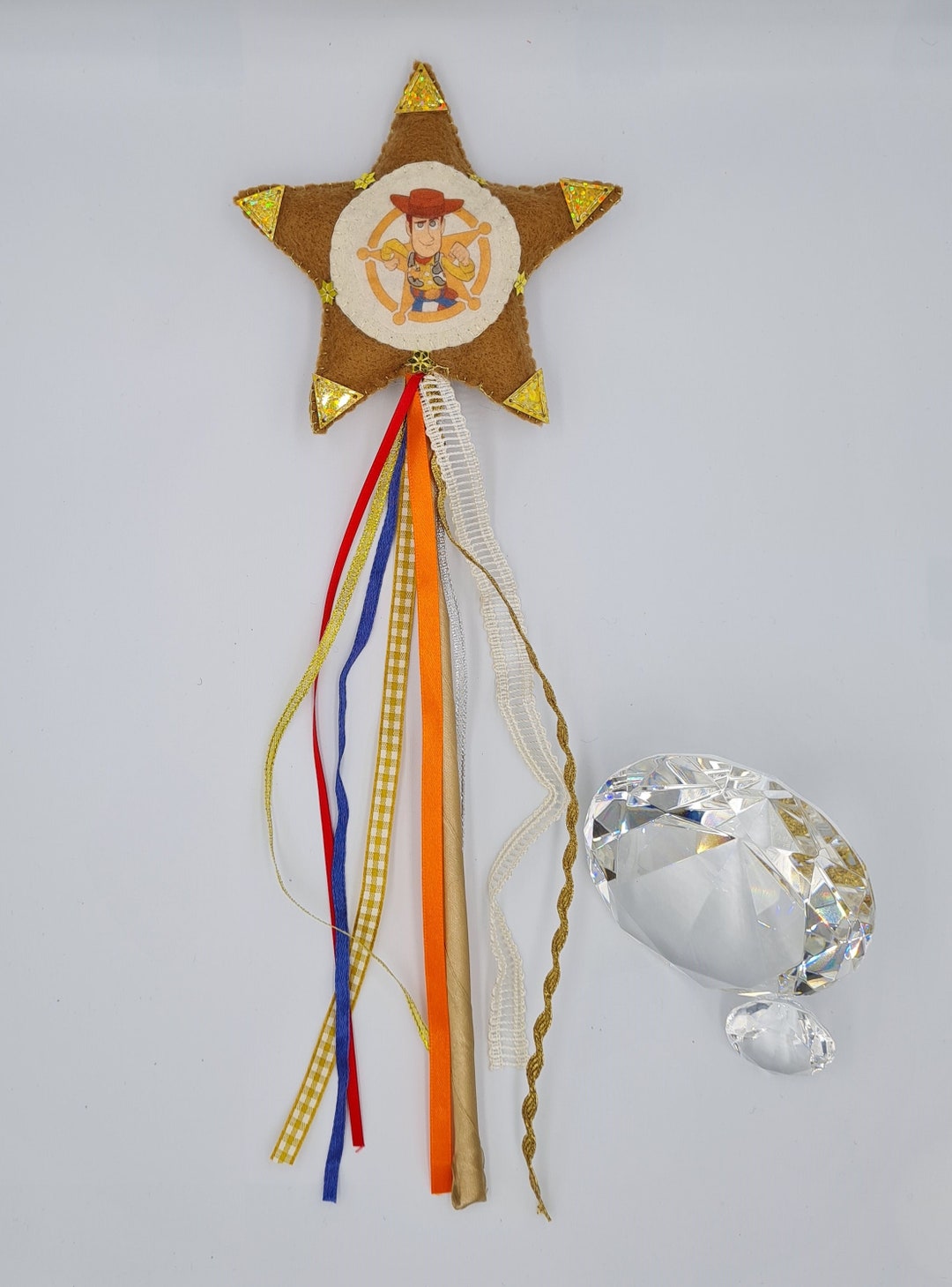 Toy Story Wand Woody Theme, Kids Birthday Gift Present Ribbon Play ...