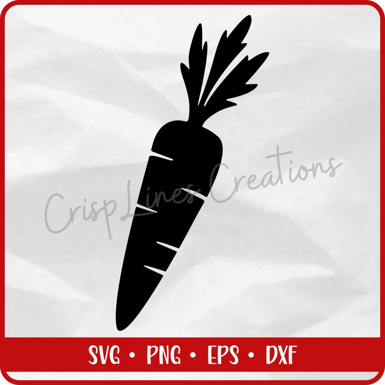 Carrot SVG | Vegetable Silhouette Cut File | Farmhouse Garden Sign ...