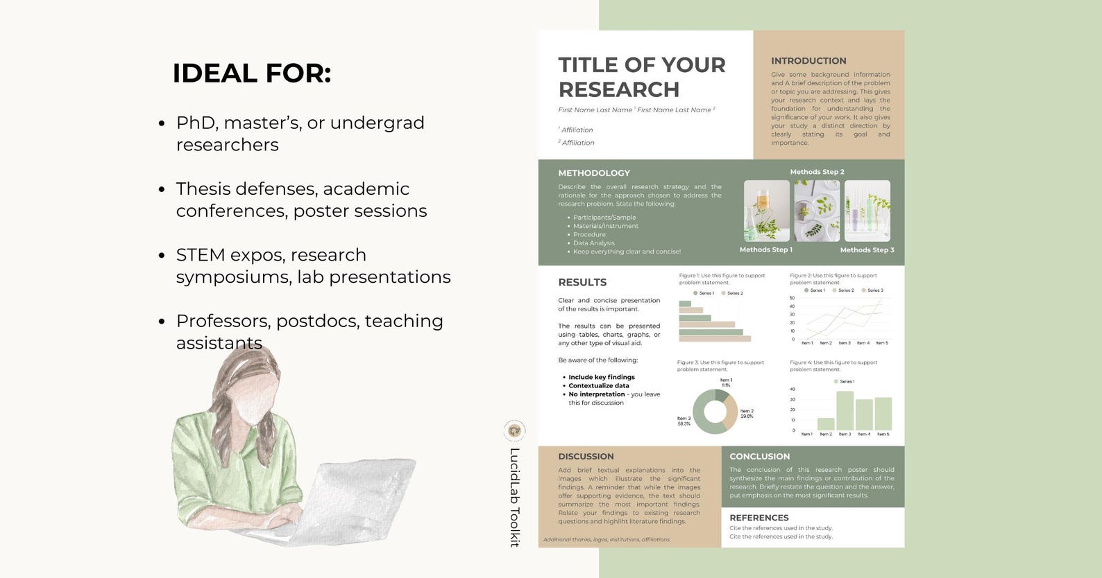 Canva Research Poster Template: Editable Academic Conference ...