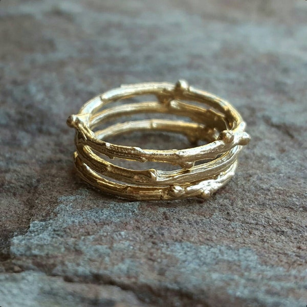 Twig Ring - Etsy