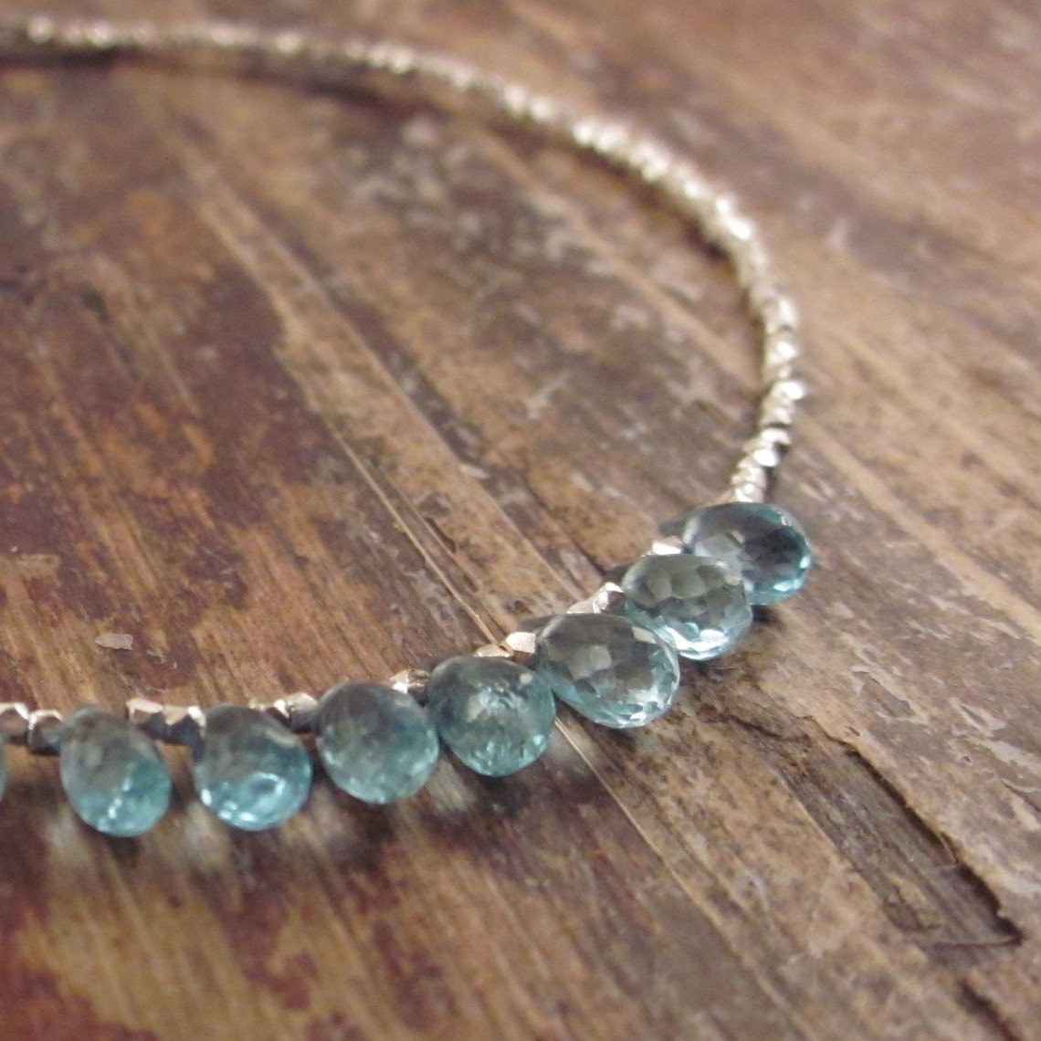 Blue Apatite Bracelet Apatite Bracelets Beaded Bracelets | Etsy