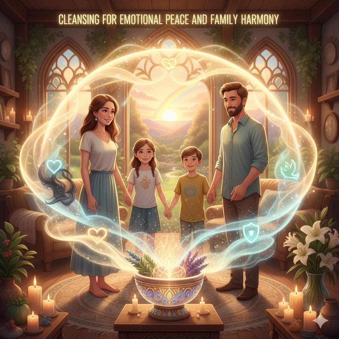 Cleansing for Emotional Peace and Family Harmony - Etsy