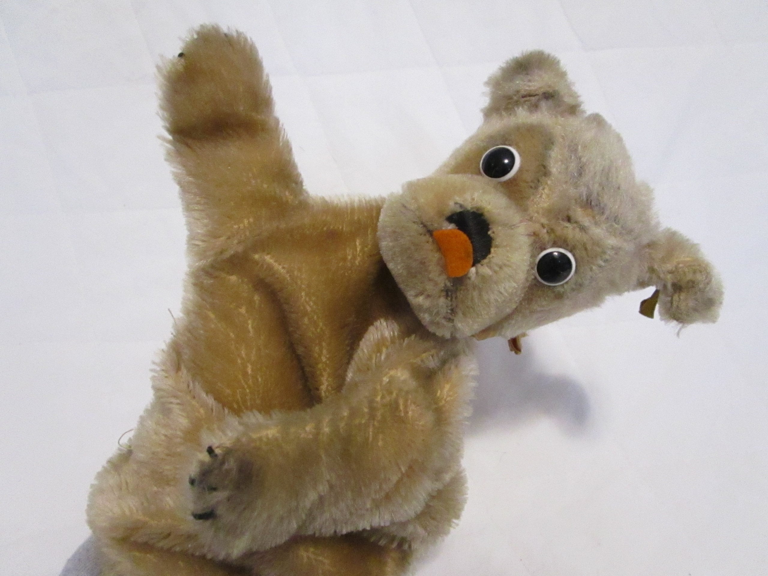 Steiff Mopsy Puppet, Mohair Pug Dog Hand Puppet - Etsy UK