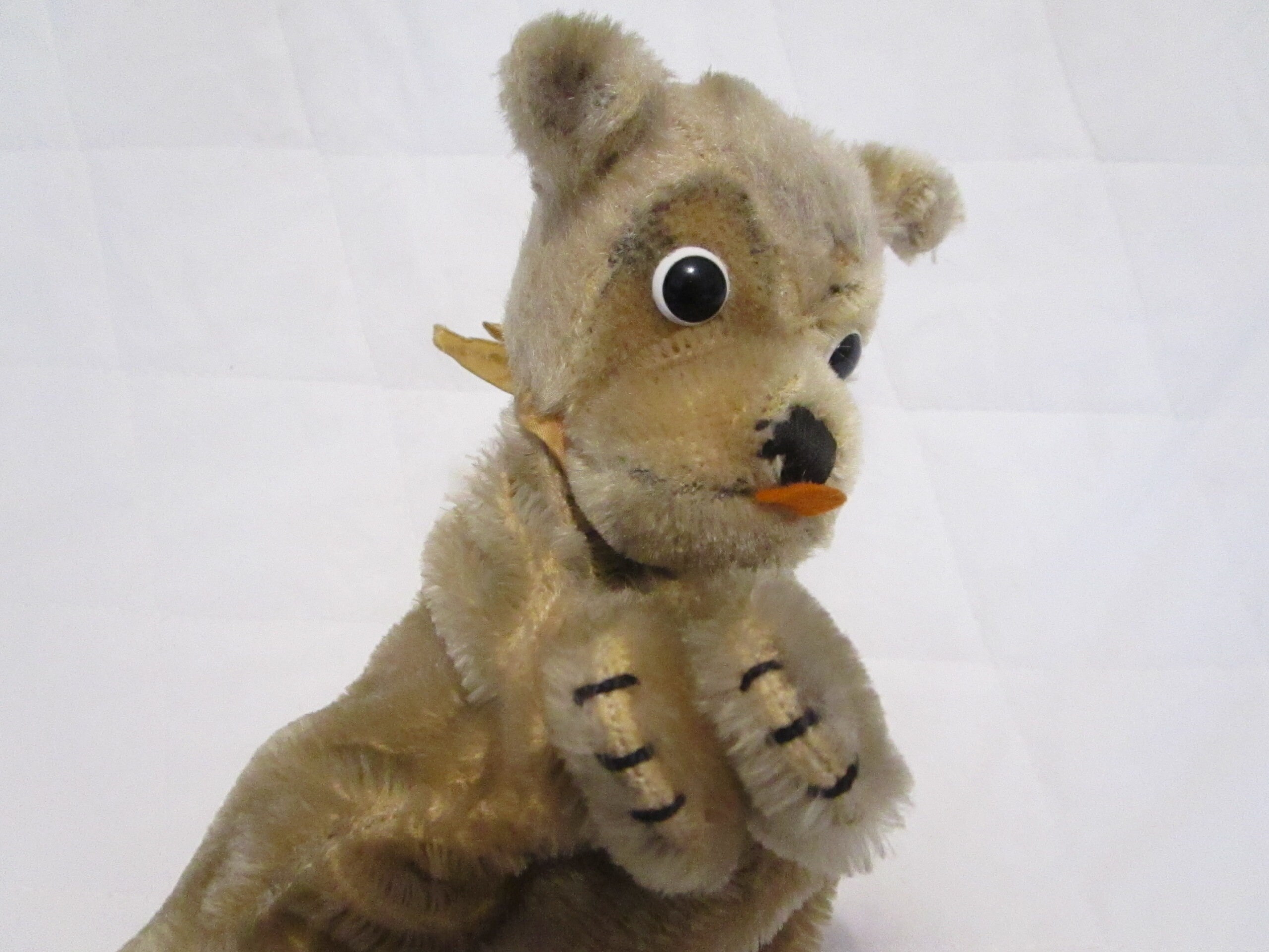 Steiff Mopsy Puppet, Mohair Pug Dog Hand Puppet - Etsy UK