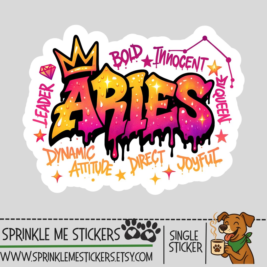 Zodiac Sign Stickers-pick Your Sign-laptop Decal - Etsy