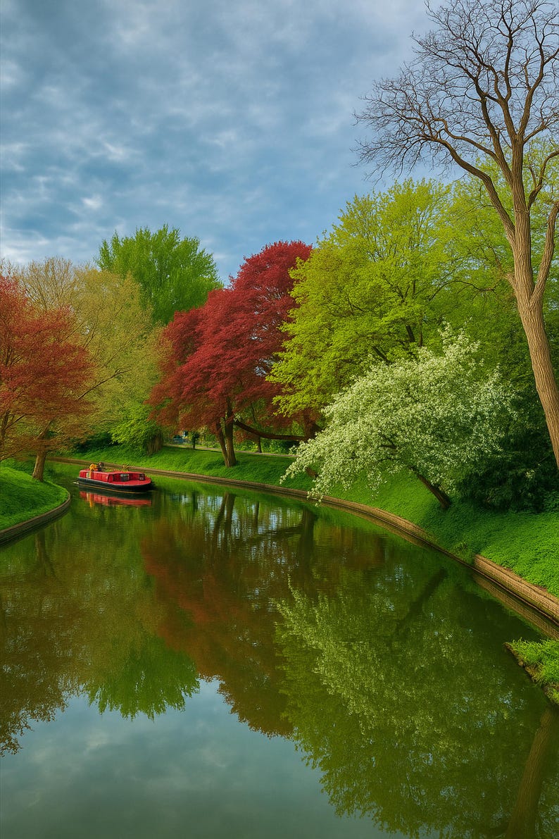 Spring Reflections - Etsy