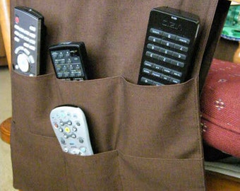 Burgundy Remote Control Organizer Caddy 6 pocket | Etsy