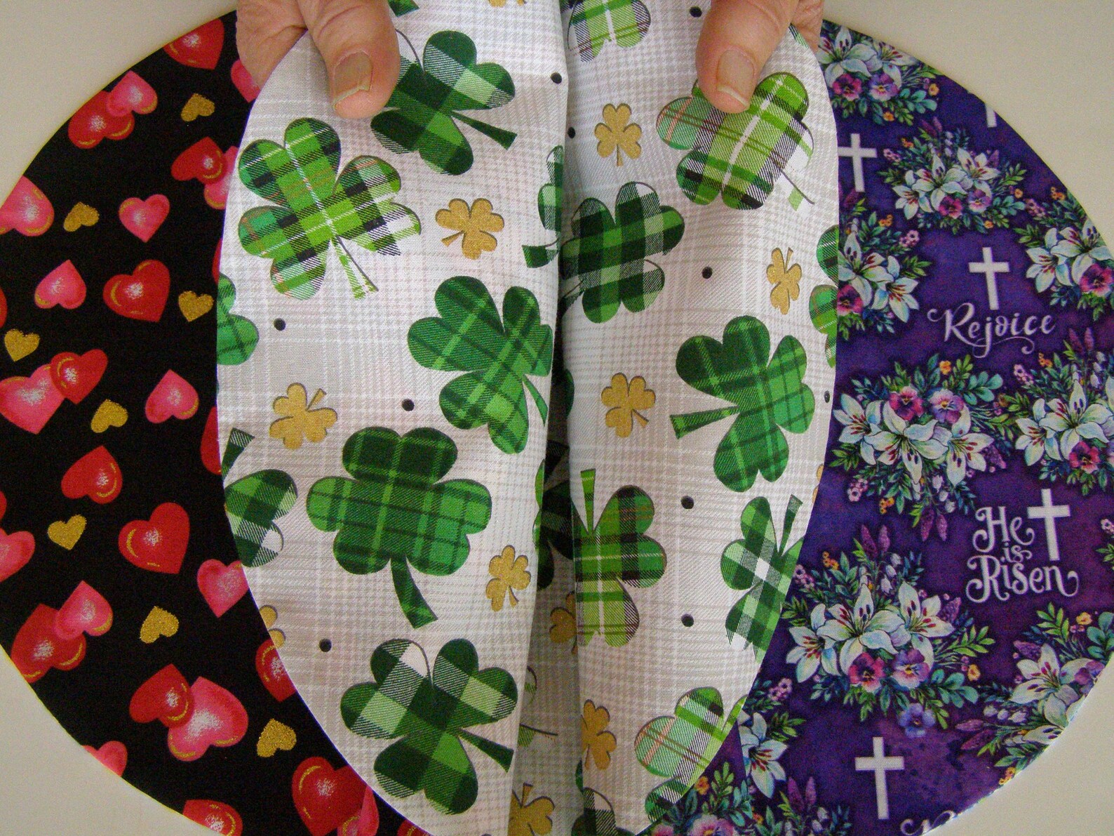 Placemat 4 Sided Feb-may Spring Season Designs - Etsy