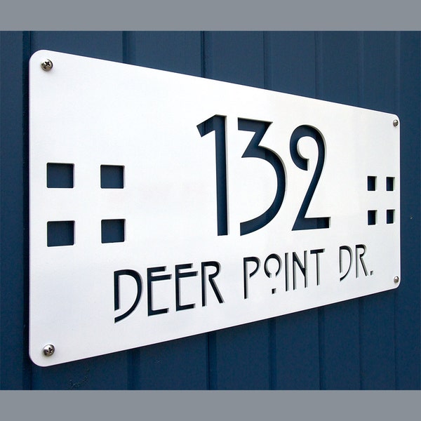 Craftsman House Numbers - Etsy