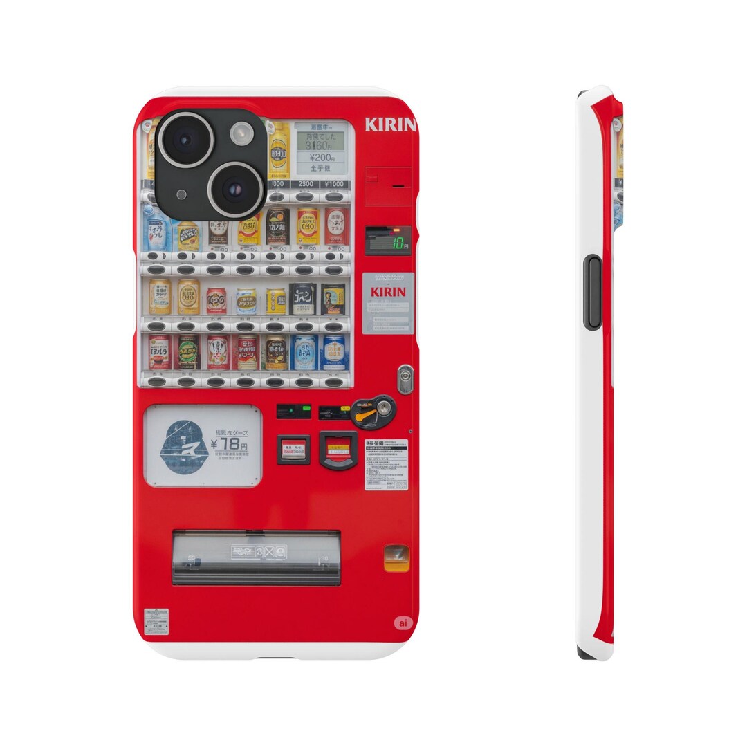 Retro Vending Machine Slim Phone Case, Unique Phone Cover, Gift for ...