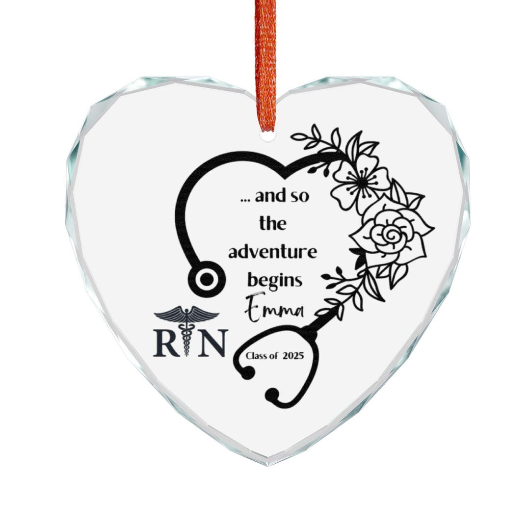 Nurse Ornament, New Nurse Gift, Nurse Christmas Ornament, Graduation ...