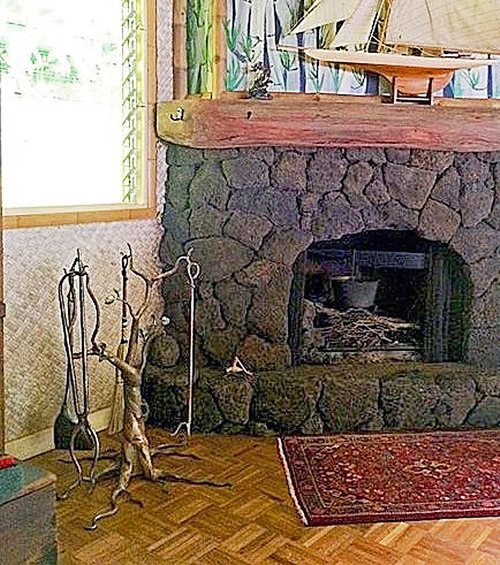 Custom Made Tree Fireplace Tools - Etsy