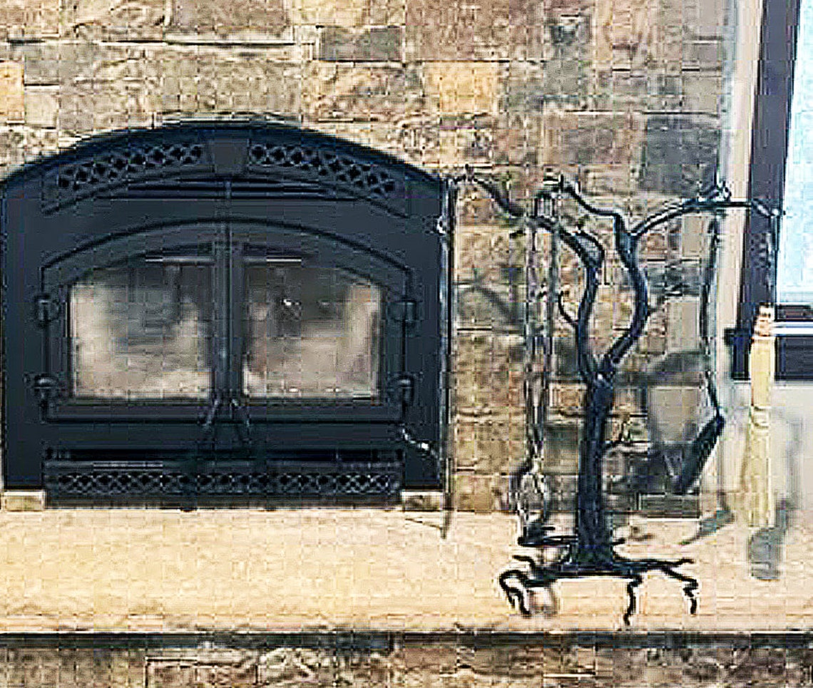 Custom Made Tree Fireplace Tools - Etsy