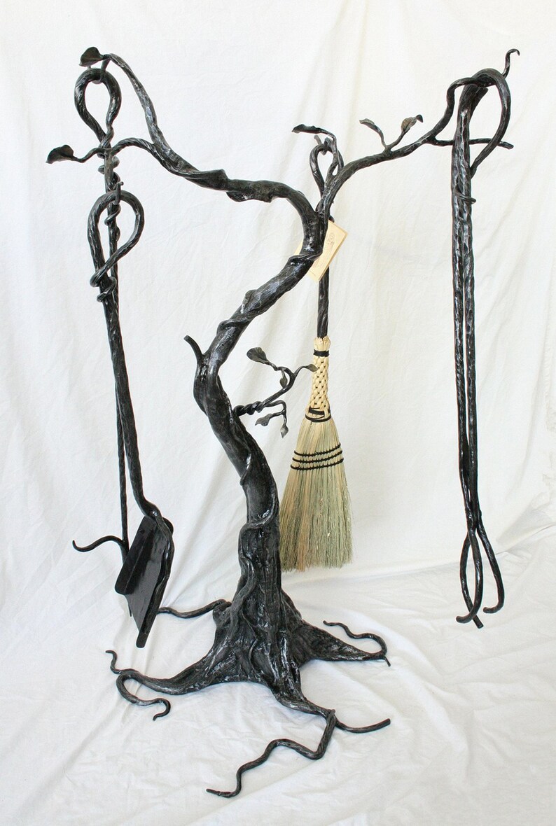Custom Made Tree Fireplace Tools - Etsy