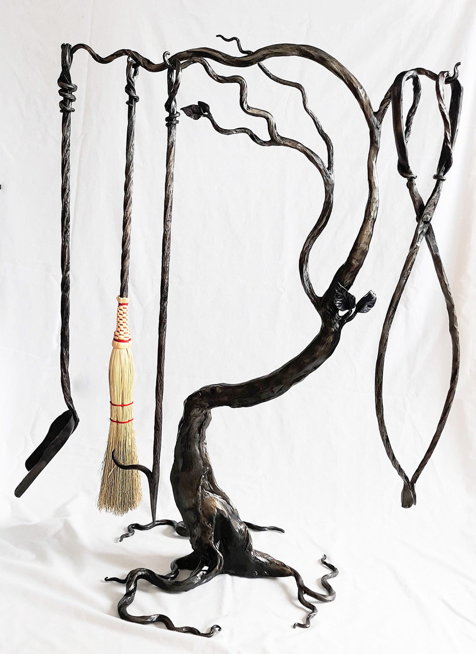 Custom Made Tree Fireplace Tools - Etsy
