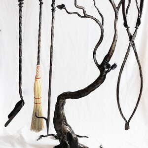 Custom Made Tree Fireplace Tools - Etsy