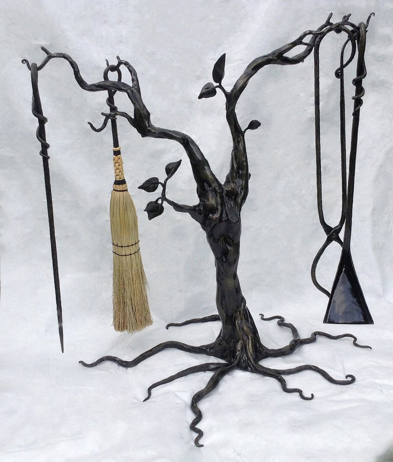 Custom Made Tree Fireplace Tools - Etsy