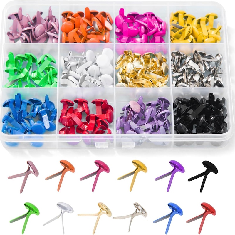 Metal Brads With Fasteners - Etsy