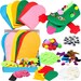 6pcs DIY Felt Sock Hand Puppet Making Kit, Art Craft - Etsy