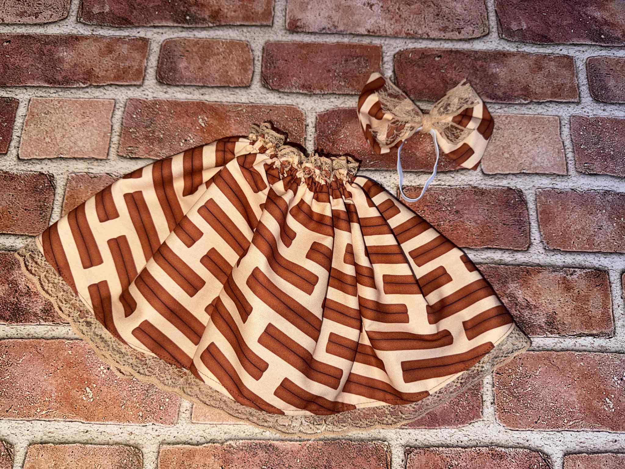 Cinnamon Stick Goose Dress With Matching Bow – Full-size Porch Goose ...