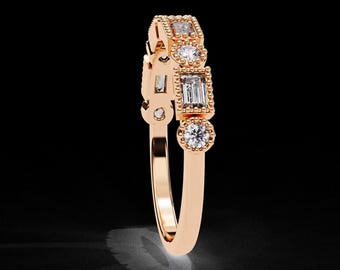 5 Carat Emerald Lab Grown Diamond Ring – IGI Certified Solitaire ...