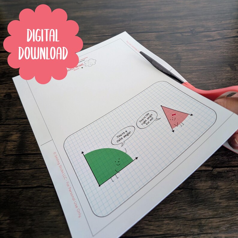 Math Joke Printable Greeting Card DIGITAL DOWNLOAD Cute and Funny Last ...