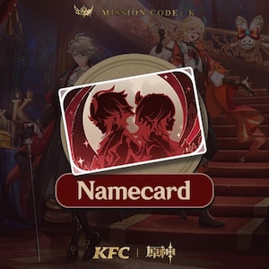 Buy Genshin Kaveh and Alhaitham Namecard Online In India - Etsy India