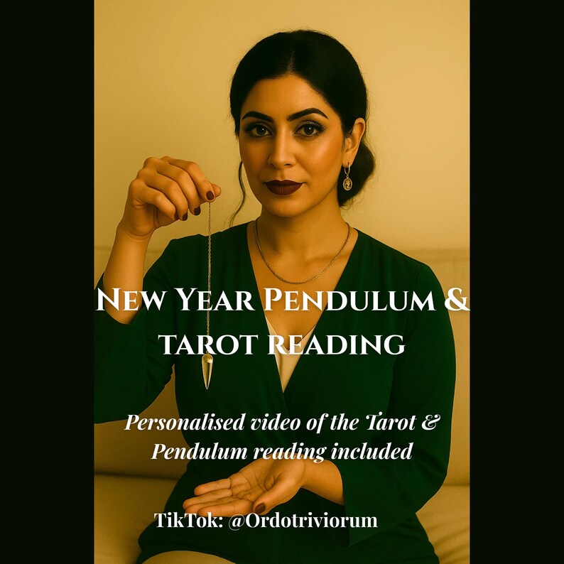 New Year Tarot & Pendulum Reading | Personalized Video (PDF Guide) - Etsy