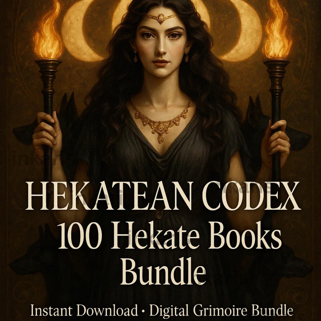 Hekatean Codex: 100 Ancient Witchcraft & Magick Texts (digital Bundle) - Etsy