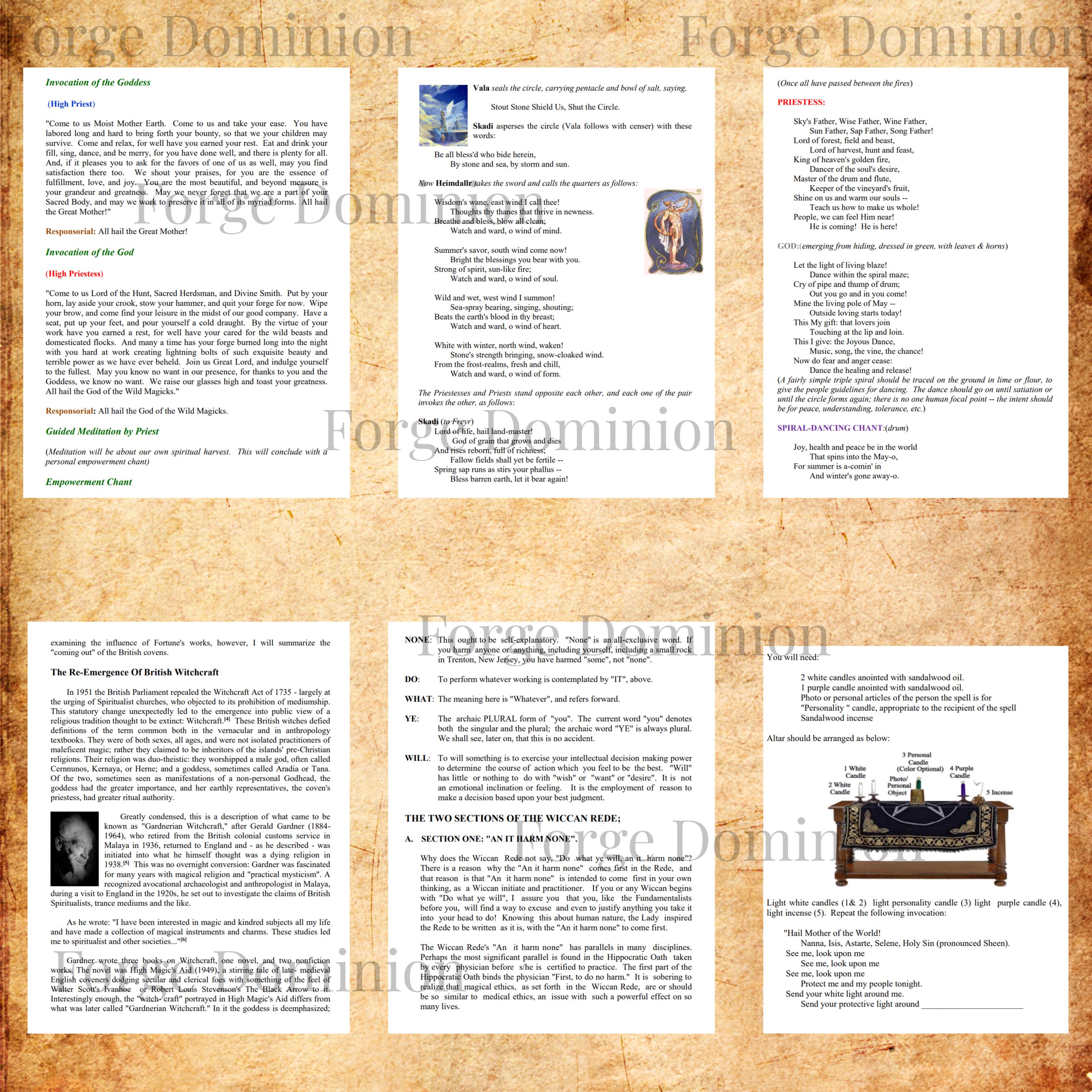 Ultimate Book of Shadows: 3,650 Pages Wiccan Grimoire (digital Download ...
