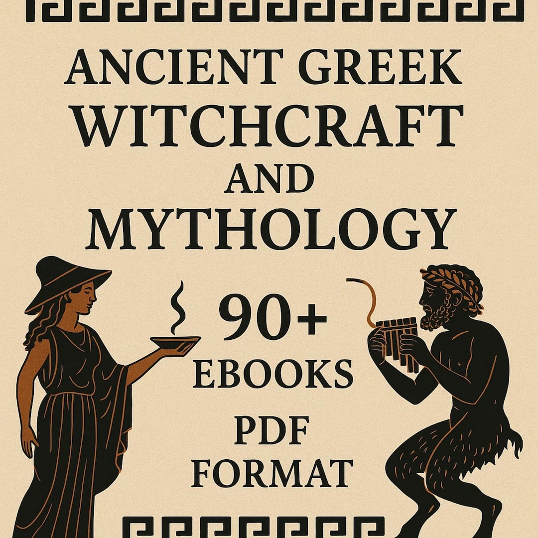 Ancient Greek Witchcraft & Mythology | 90+ Ebooks Instant Download ...