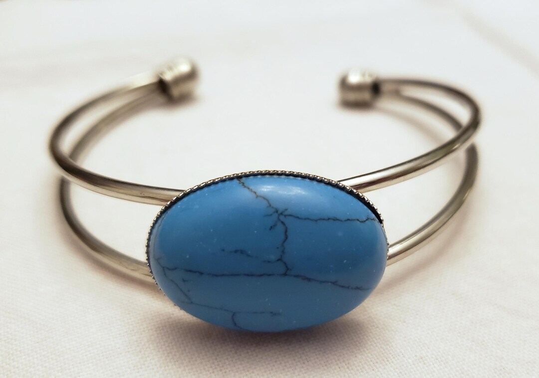 Red Velvet Bijou Cuff Turquoise Bracelet - Etsy